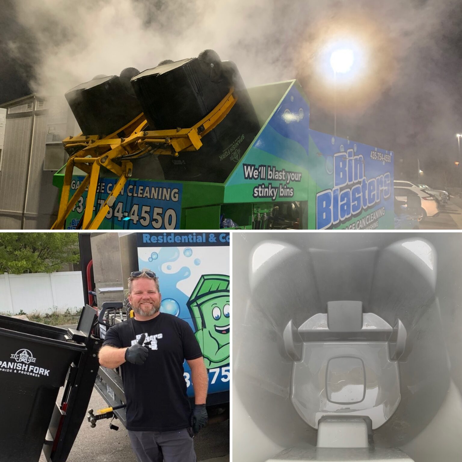 Trash Can Cleaning Trucks For Sale | Garbage Can Cleaning
