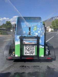 Trash Can Cleaning Trailers For Sale | Garbage Can Cleaning