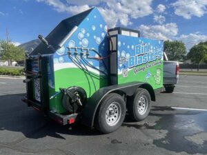 Trash Can Cleaning Trailers For Sale | Garbage Can Cleaning
