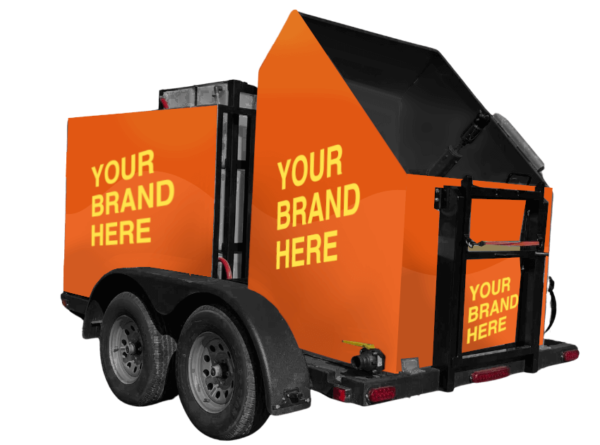 Trash Can Cleaning Trailers For Sale | Garbage Can Cleaning