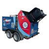 Trash Can Cleaning Trailers For Sale | Garbage Can Cleaning