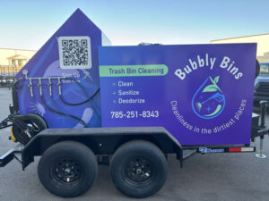 Trash Can Cleaning Trailers For Sale | Garbage Can Cleaning